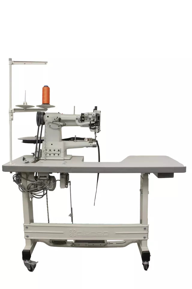 NT-335B CYLINDER BED SHOE REPAIR/PATCH ATTACHING WALKING FOOT SEWING M ...