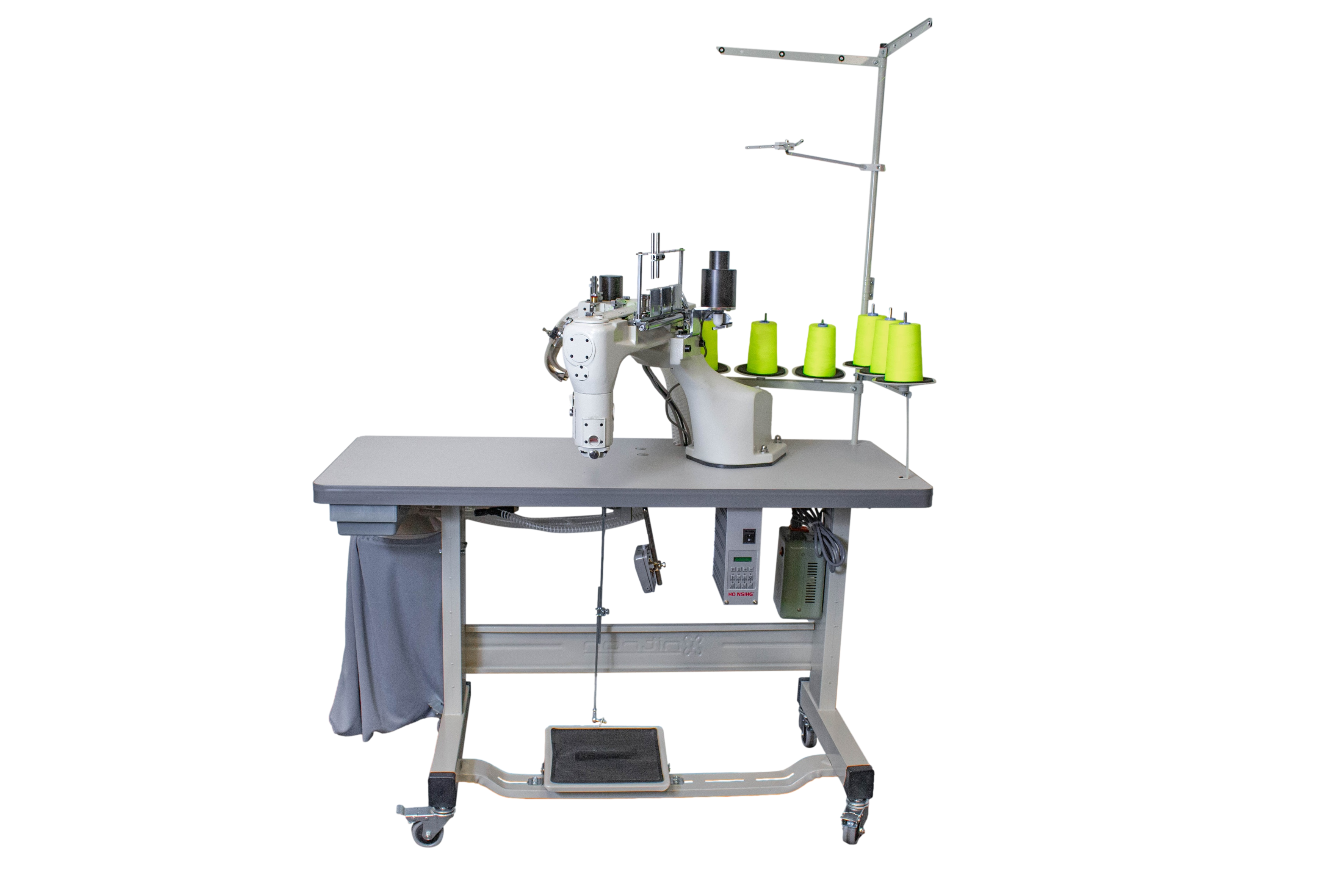 NT-L6200-01MS-52D-7-A FLAT LOCK INDUSTRIAL SEWING MACHINE NO CHAIN CUT ...