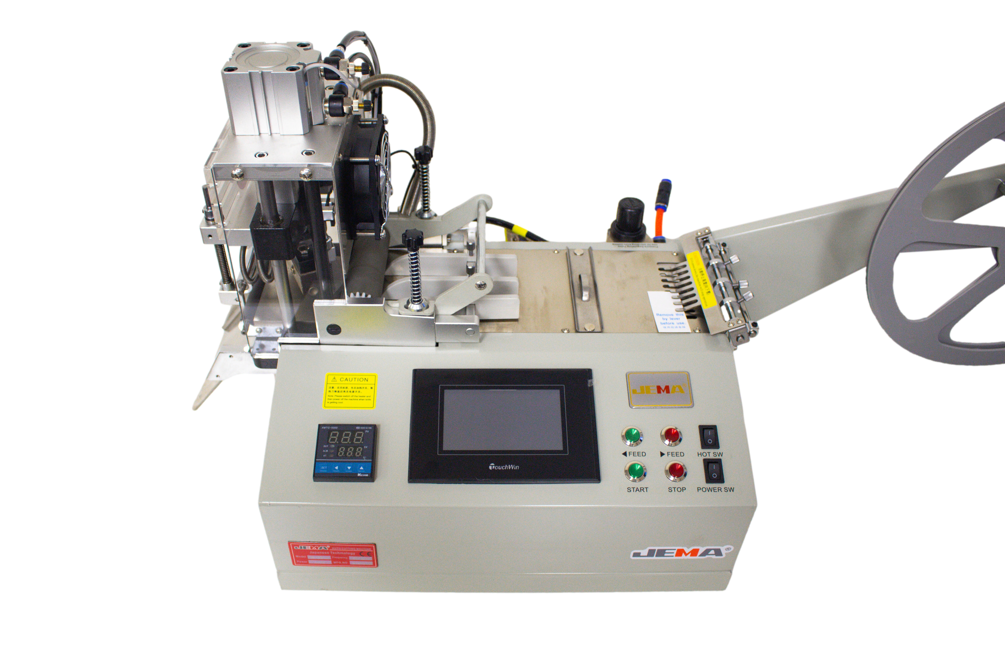 JM-120PHX NEW GENERATION PENUMATIC ANGLE HOT CUTTING MACHINE – ROYALESM