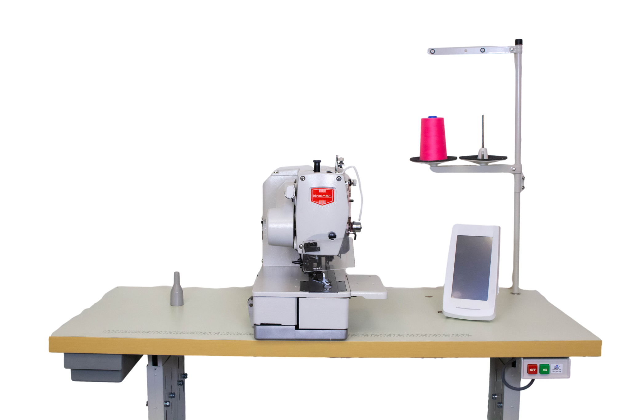 NT-1790 AUTOMATIC LOCKSTITCH BUTTON HOLE MACHINE – ROYALESM